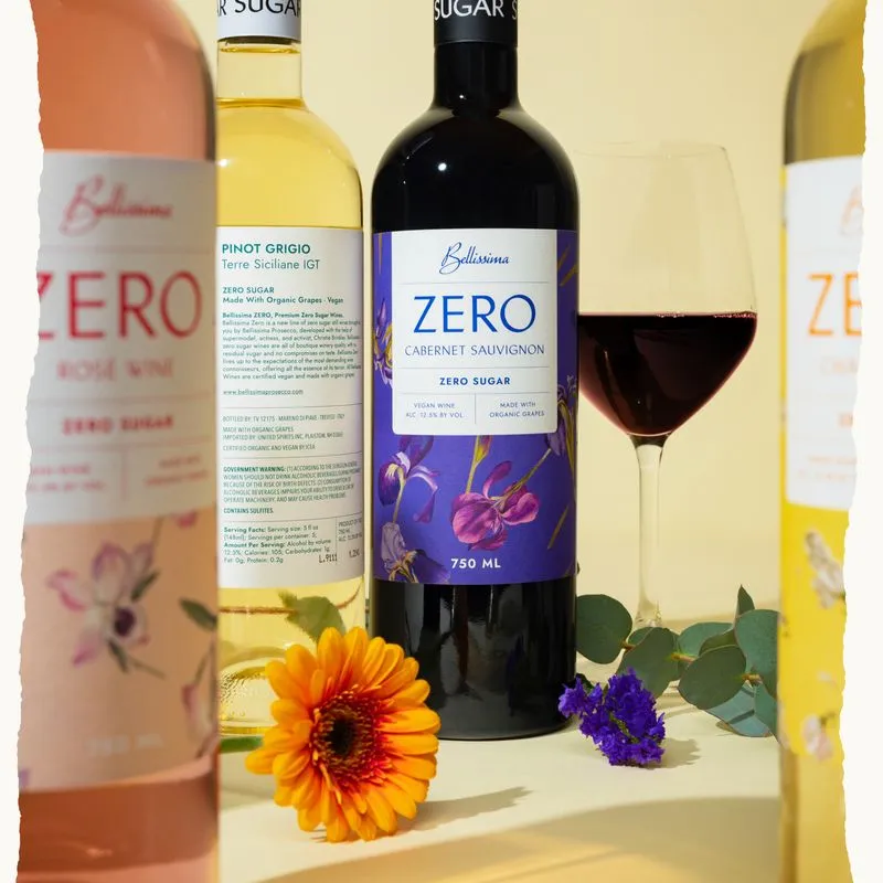 Zero Sugar Cabernet Sauvignon red wine | Bellissima