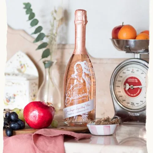 Zero Sugar Sparkling Rosé Wine | Bellissima