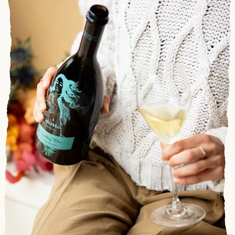 Zero Sugar Sparkling White Wine | Bellissima